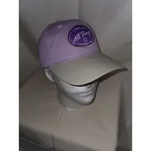 Hattie Carnegie | Accessories | Blessed Girl Baseball Hat Cap Purple I ...